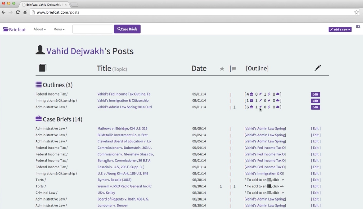 Briefcat | Vahid Dejwakh